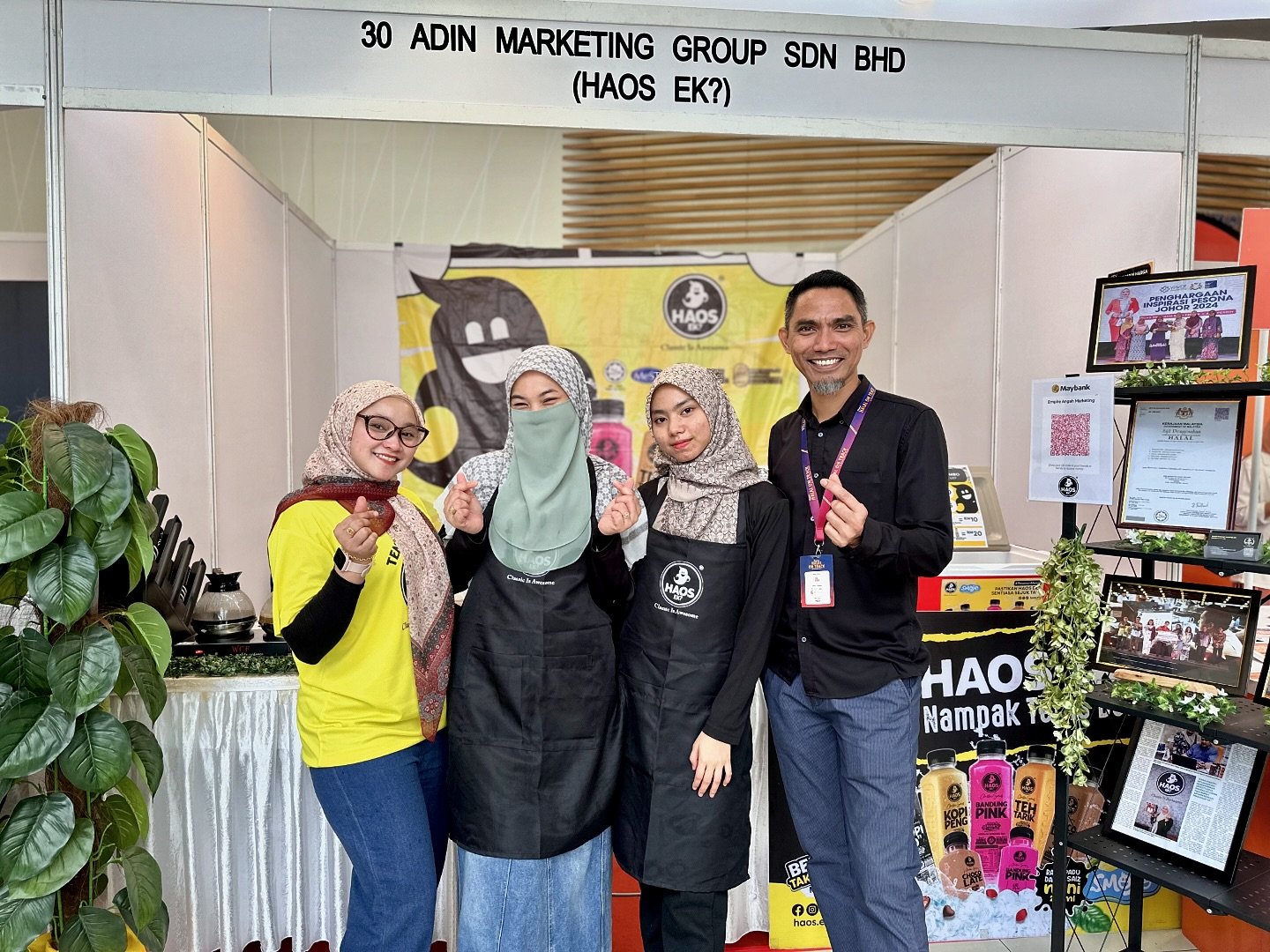 Haos Ek? di Program Halal on Track (HOT) | Persada Johor | Haos Berhad