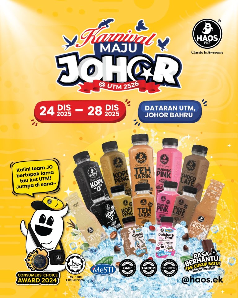 Jom ber-Haos Ek? di Karnival Maju Johor ,Dataran UTM Johor 24-28 Dis ...