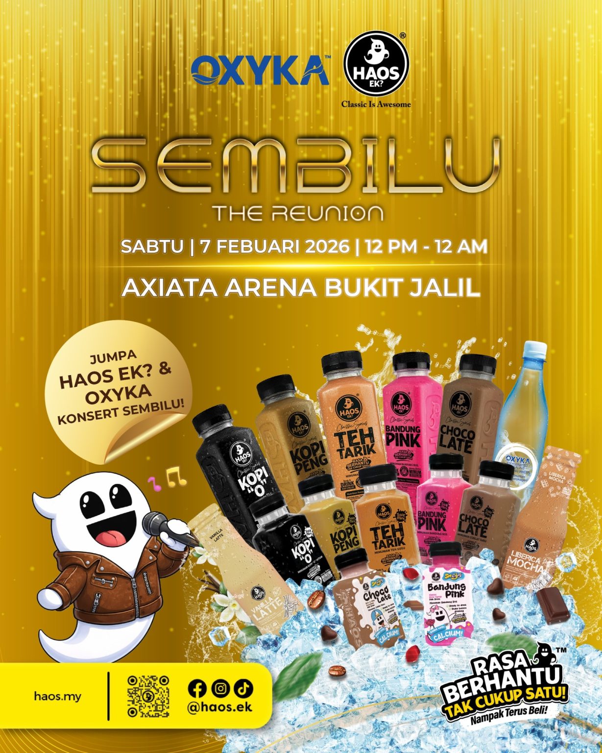 Konsert Sembilu The Reunion 2026 – Haos Berhad